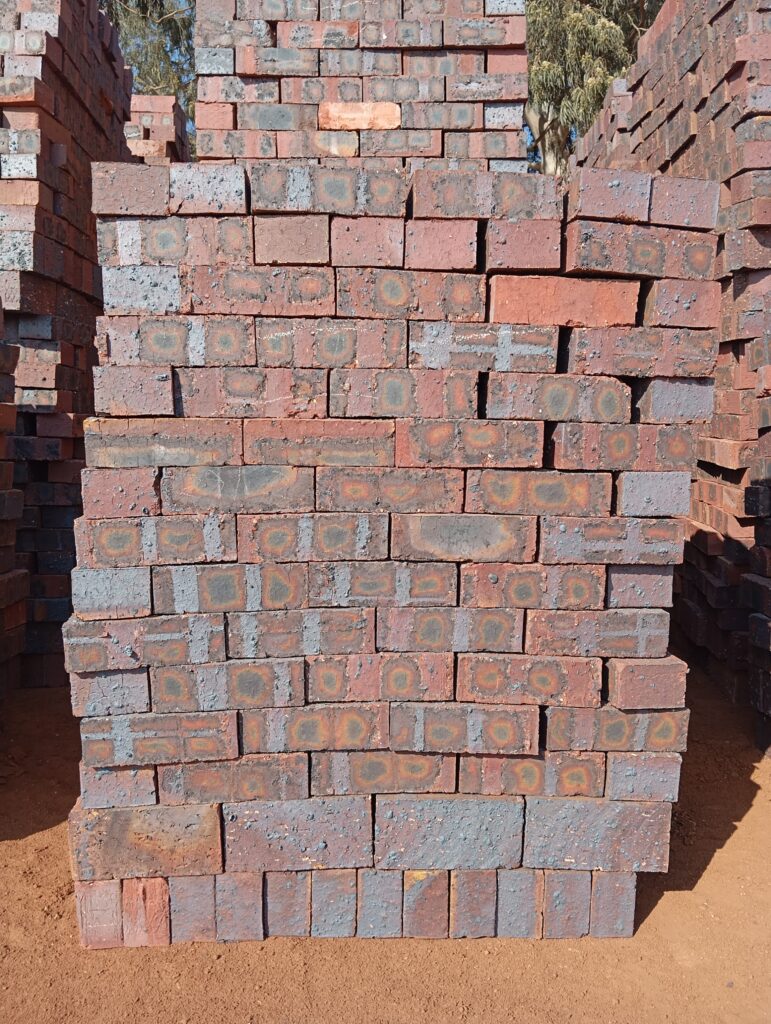 Maroon Dark FBA Semi-Face Bricks | Hyperbuild Bricks & Sand Shop